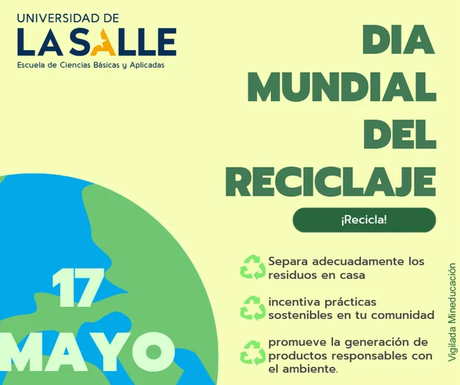 El Día mundial del reciclaje | Universidad de La Salle